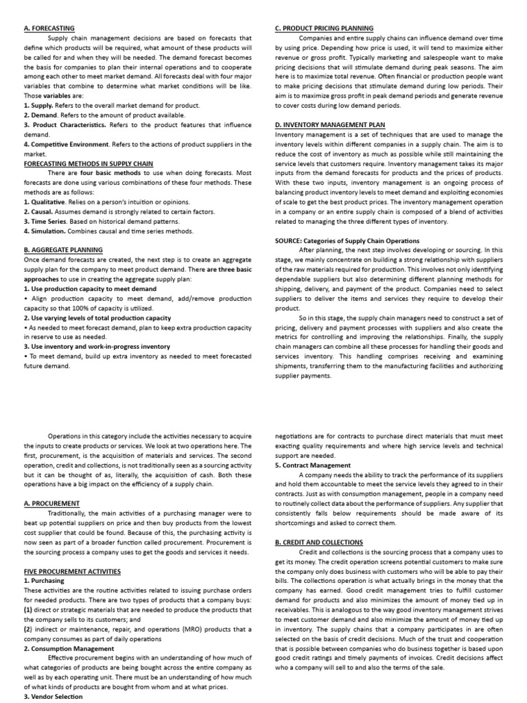 Forecasting | PDF | Career & Growth | Business