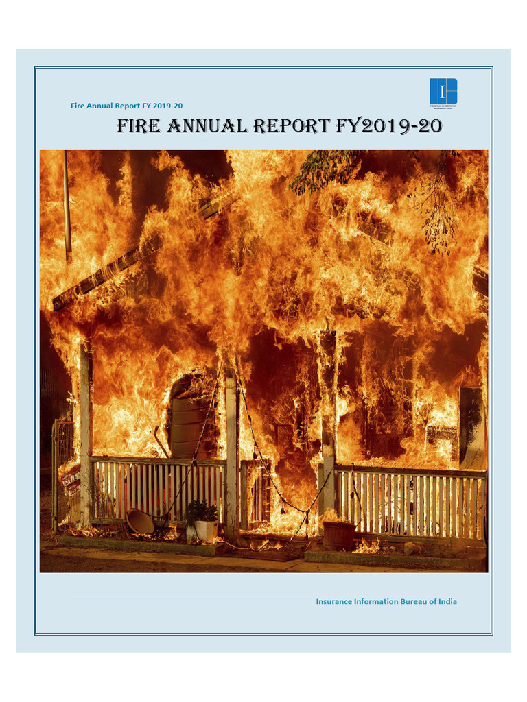 IIB 2019 - Fire Report | PDF | Finance & Money Management