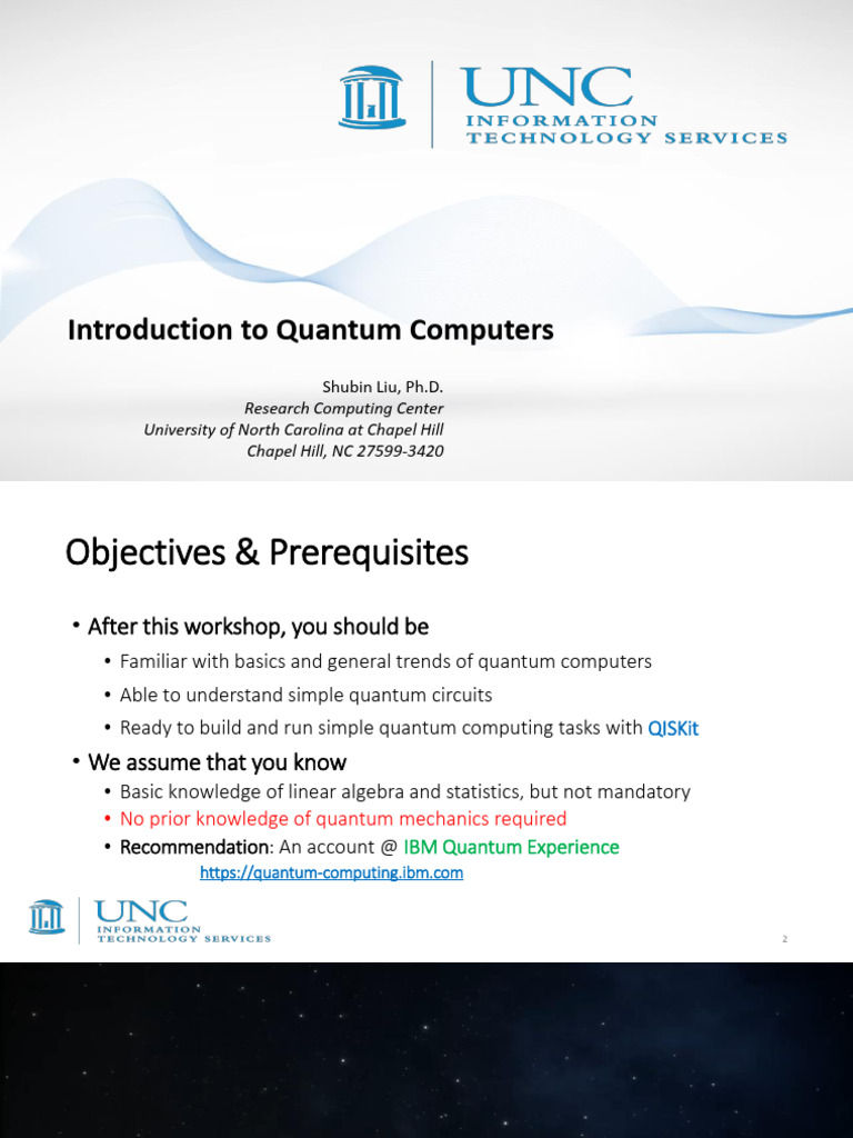 Introduction To Quantum Computers | PDF
