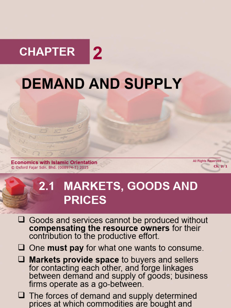 Chapter 2 Demand and Supply | PDF