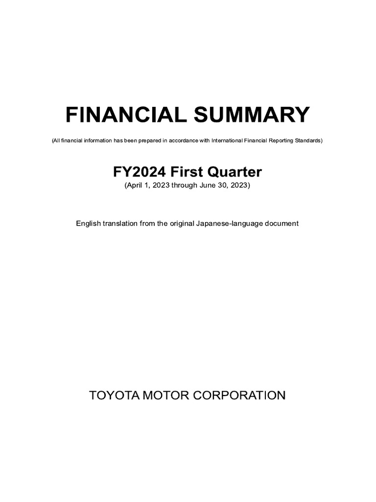 2024 1q Summary en | PDF