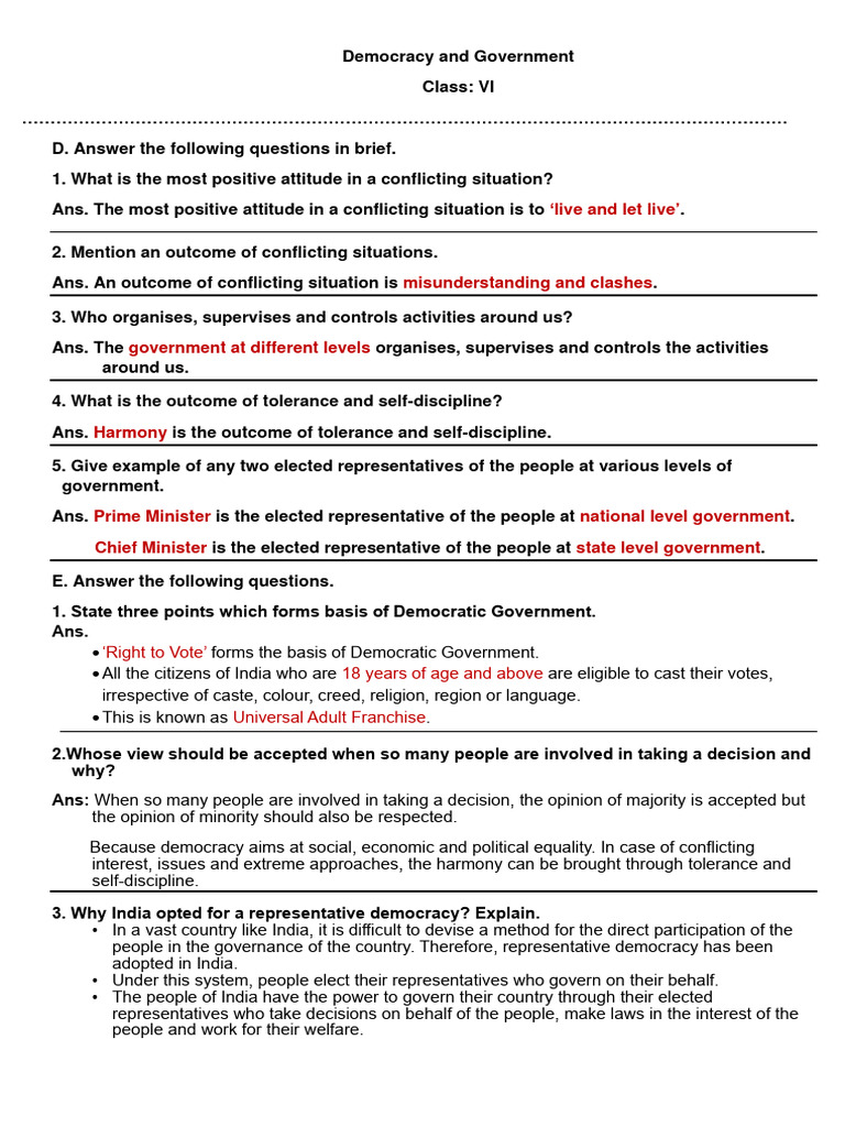 Democracy and Government | PDF | Democracy | Political Ideologies