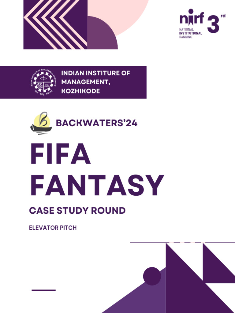 6585aa0ea08d9 Fifa Fantasy Case Study 1 | PDF