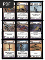Gloomhaven Character Sheets Starting Classes | PDF | Role Playing ...