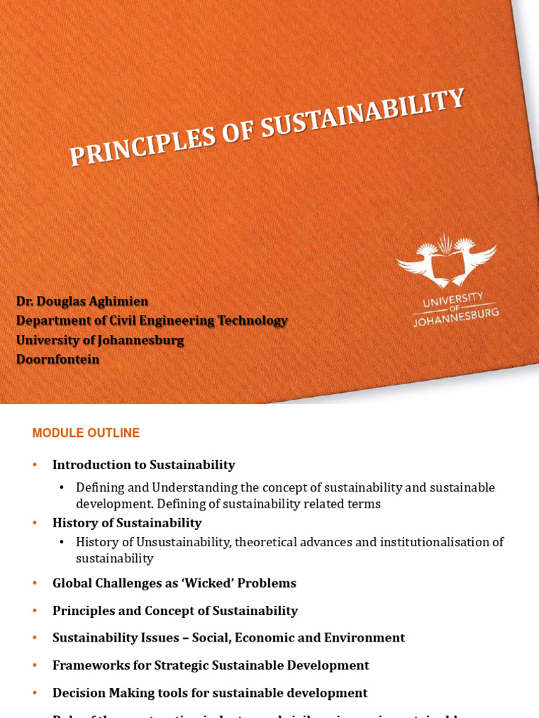 Introduction to Sustainability | PDF | Sustainability | Renewable Energy