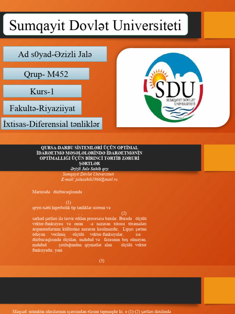 Magistr Serbest Is | PDF