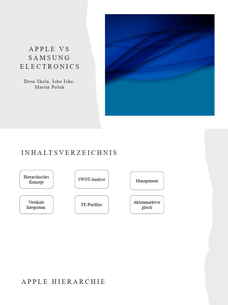 Apple Vs Samsung Electronics: Dren Shala, Isho Isho, Martin Polok | PDF
