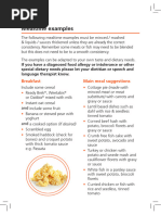 Food Consistency Guidelines | PDF | Salad | Breads
