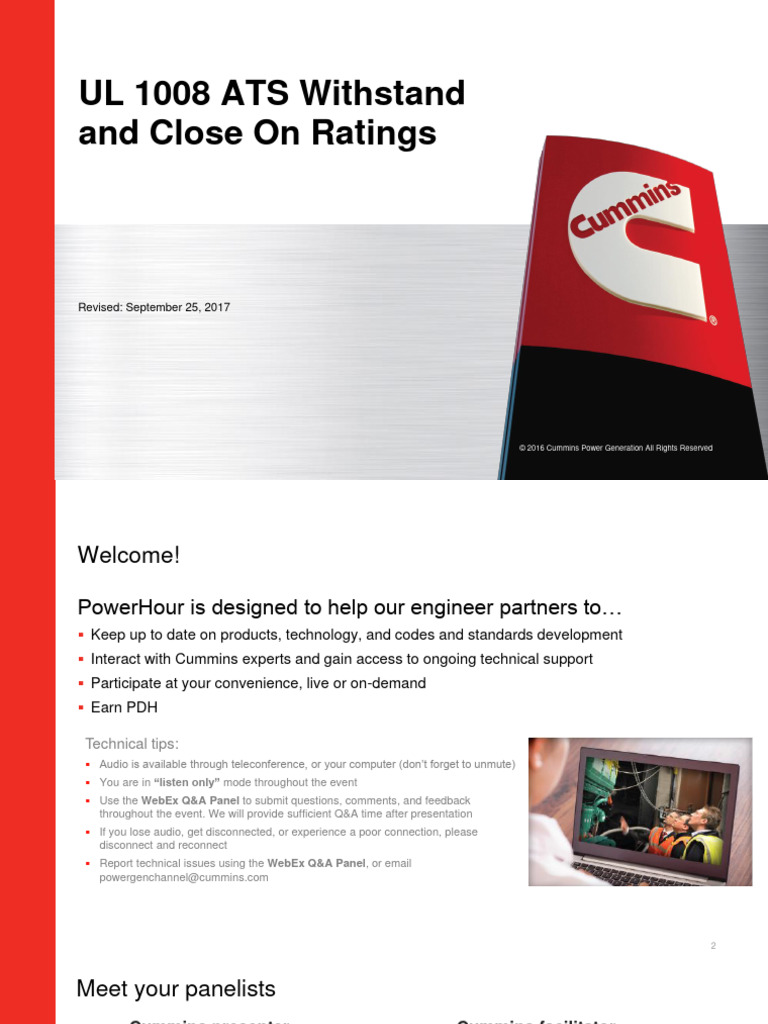 UL 1008 ATS Withstand Ratings Guide | PDF | Fuse (Electrical) | Switch