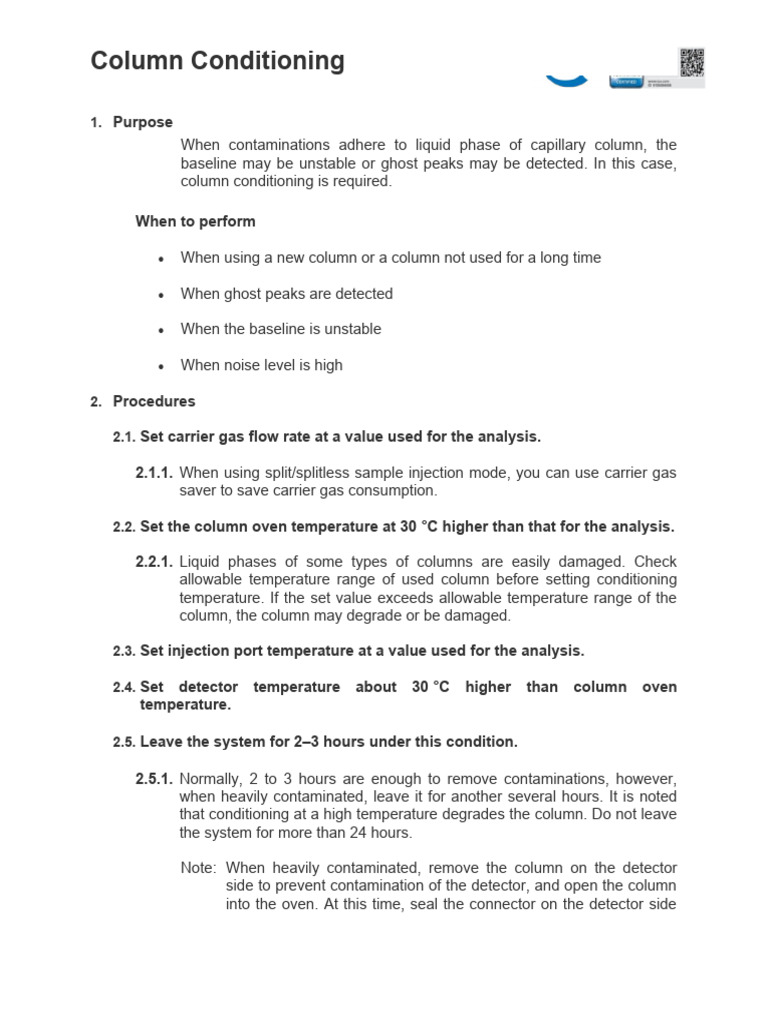 Column Conditioning | PDF