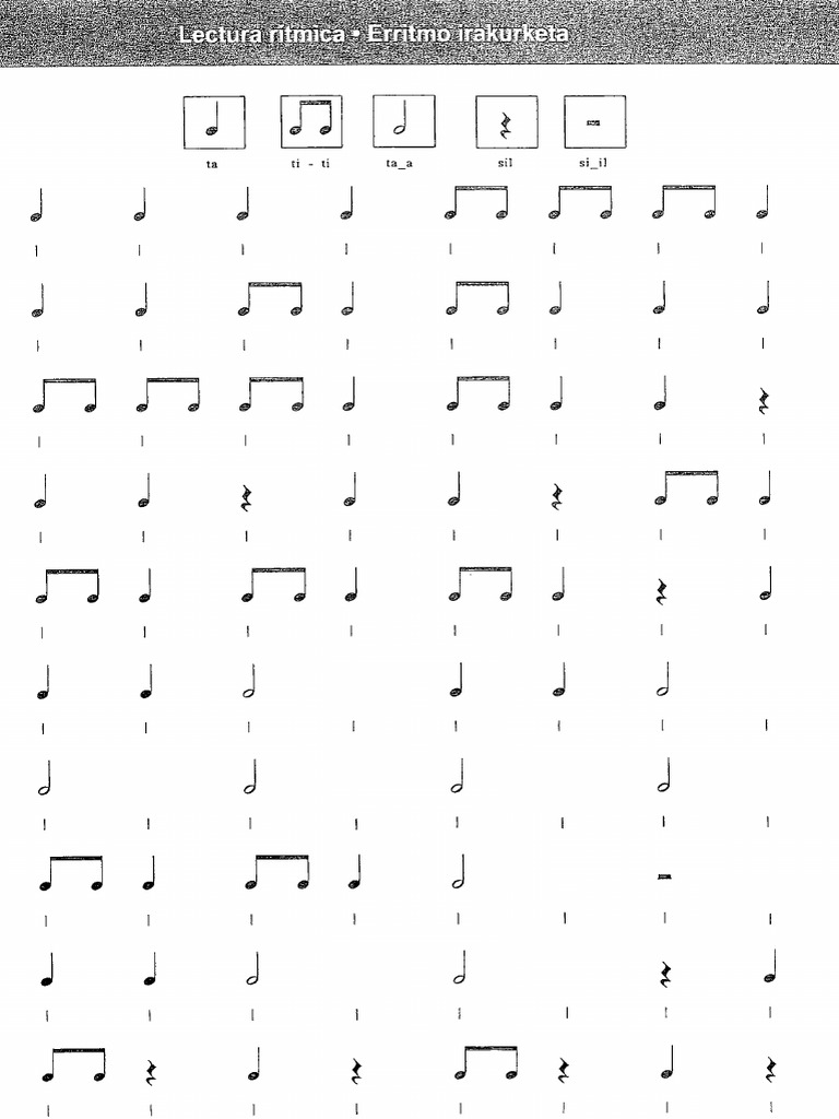Lenguaje Musical Pilar Pascual Mejía | PDF