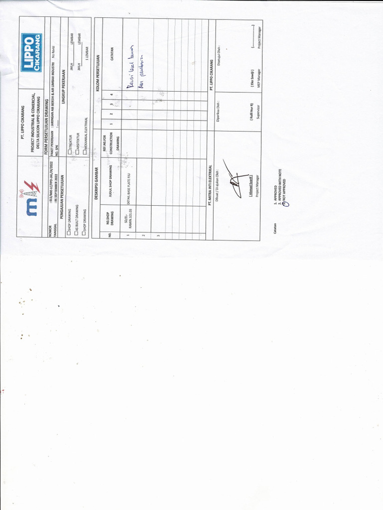 Detail Base Plat Pju | PDF