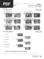 Standar Exam Unit1. Kids Can 2! | PDF