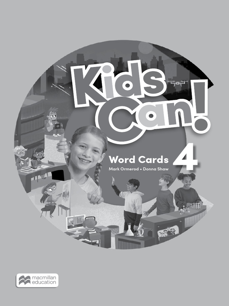Kids Can! Level 4 Word Cards | PDF