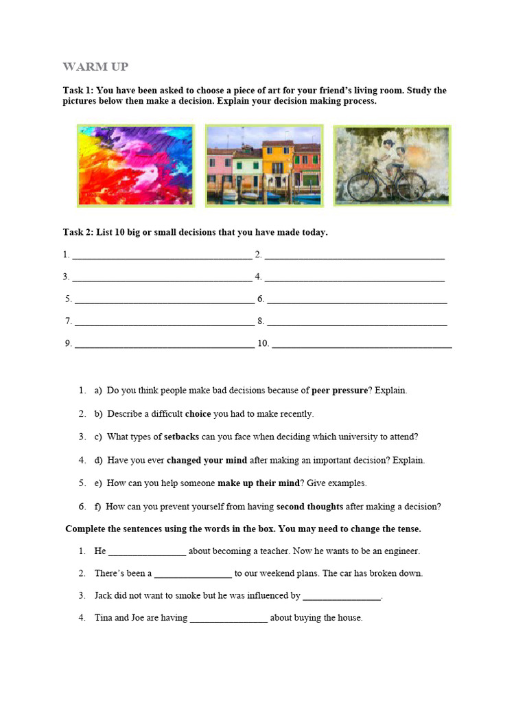 Choice Making | PDF | Risk | Decision Making