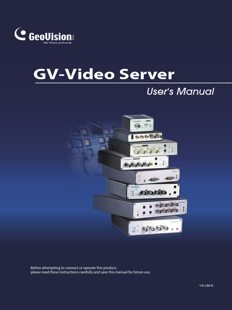 GV-Video Server Users Manual | PDF