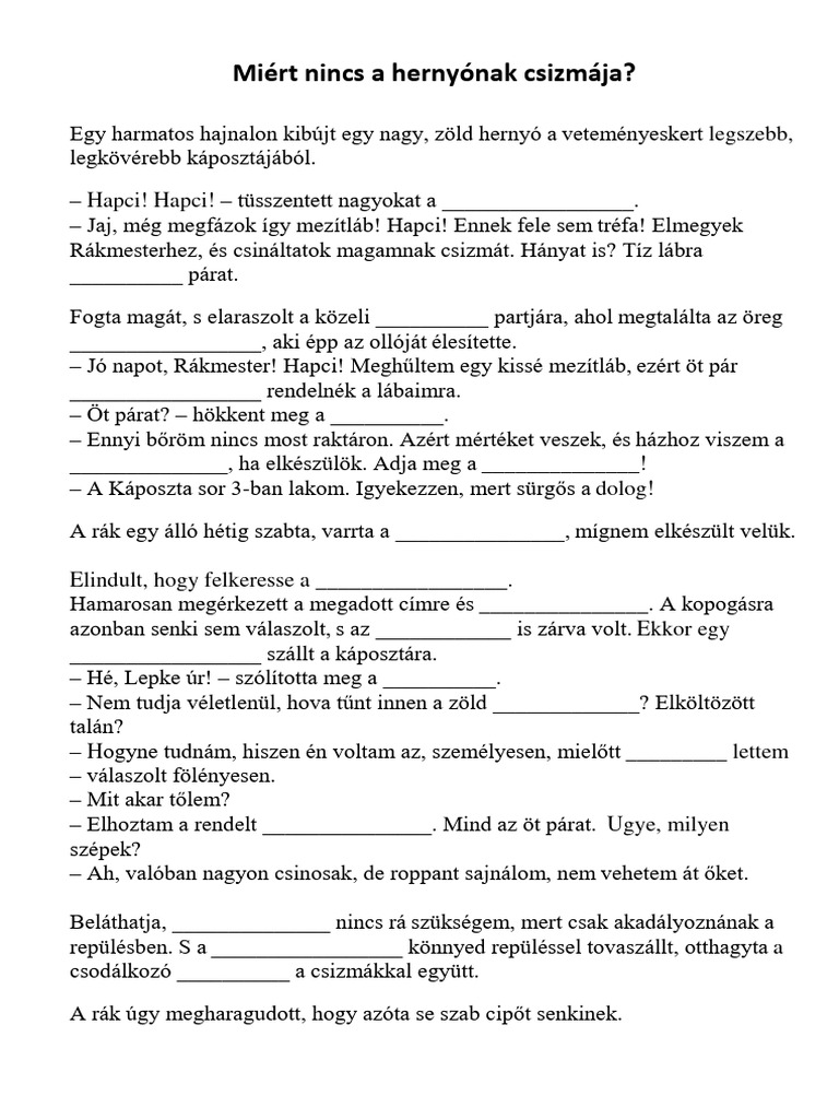 Hernyó | PDF