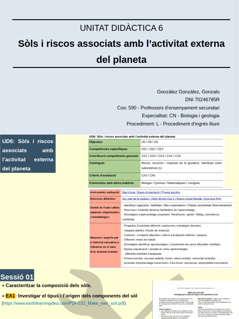 Presentacio UD6 | PDF