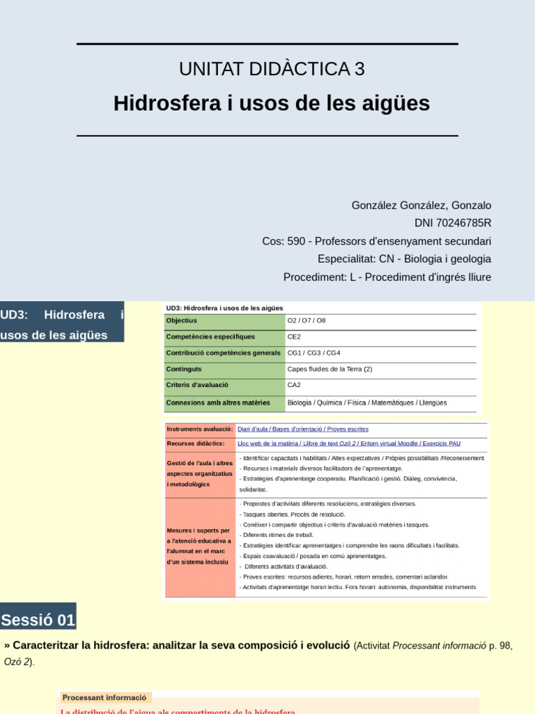 Presentacio UD3 | PDF