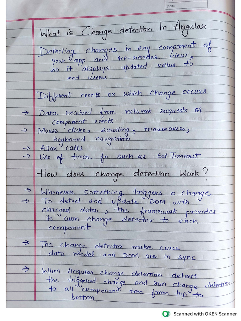 Angular Change Detection | PDF