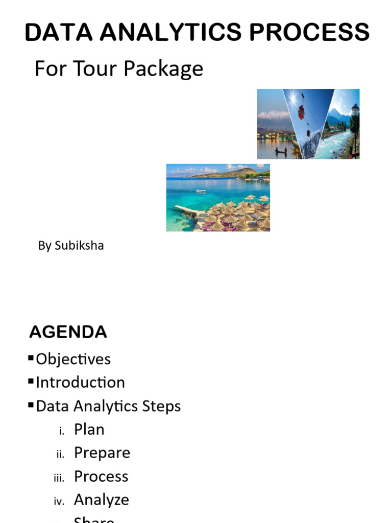 Data Analyze Process Fortour Package | PDF | Analytics | Data