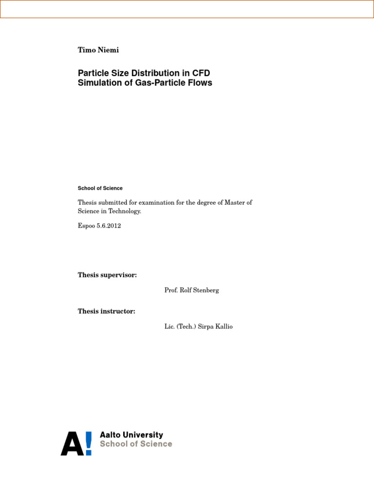2012 - T - Particle size distribution in CFD simulation of gas particle flows (tamaños de ...