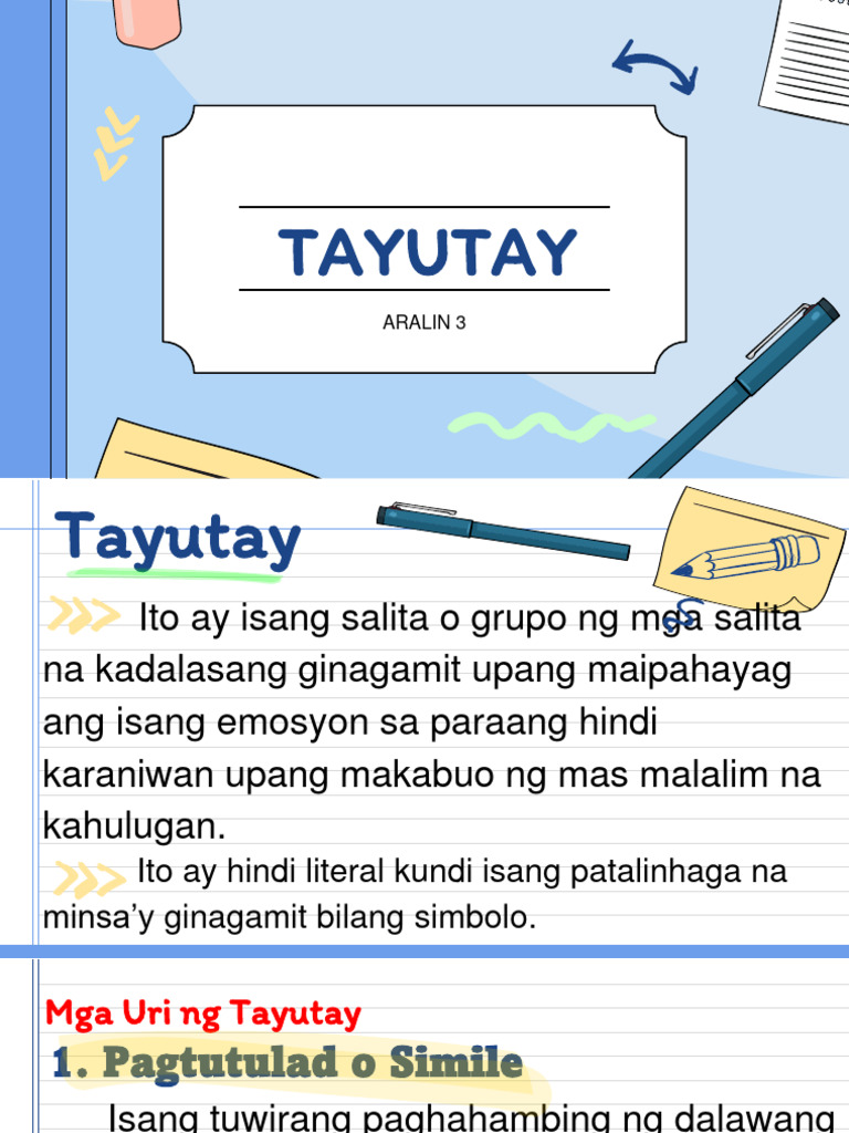 Tayutay Q2 | PDF
