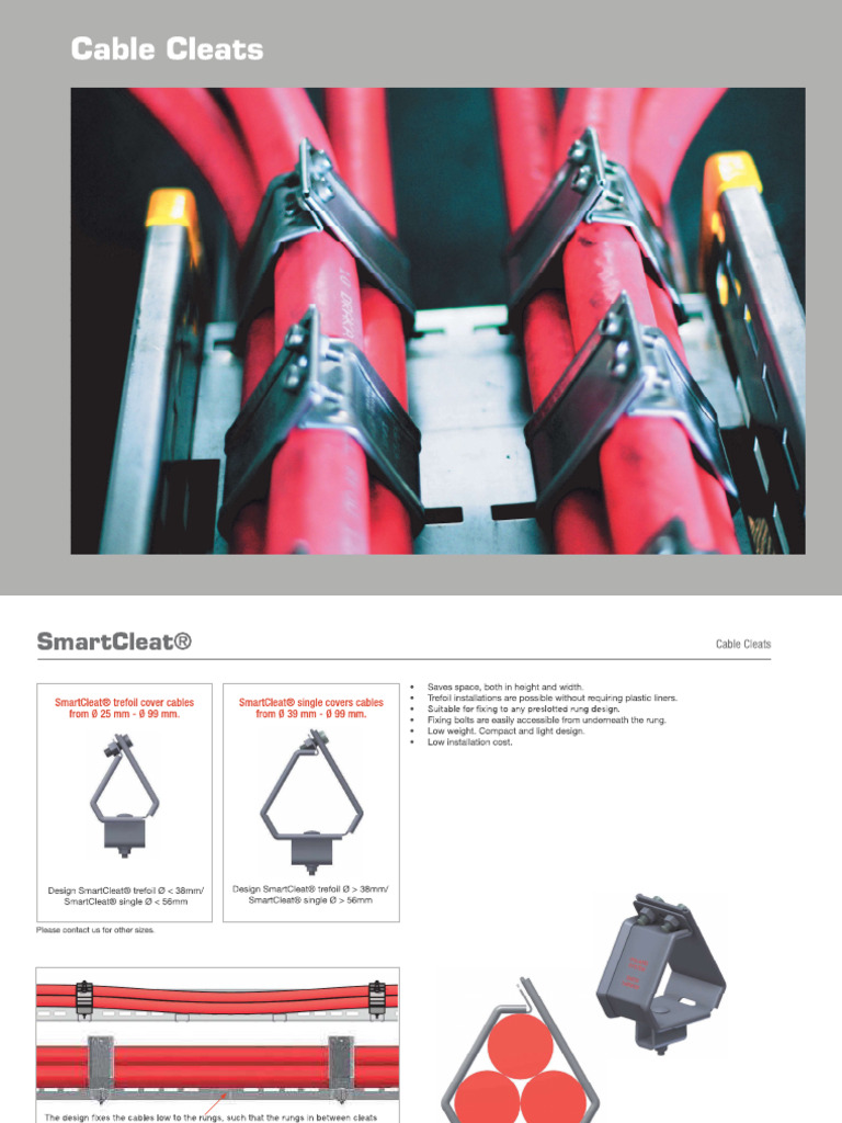 Hilti - Cable Cleats & Cable Ties | PDF