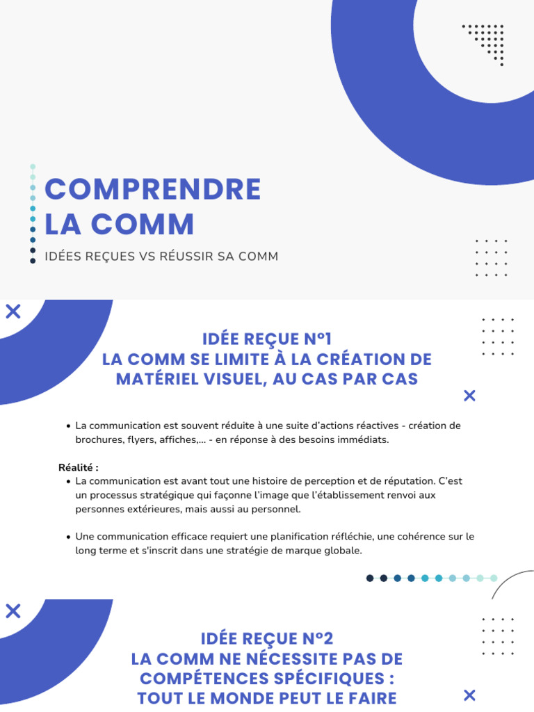 La Comm, C'est Quoi ? | PDF