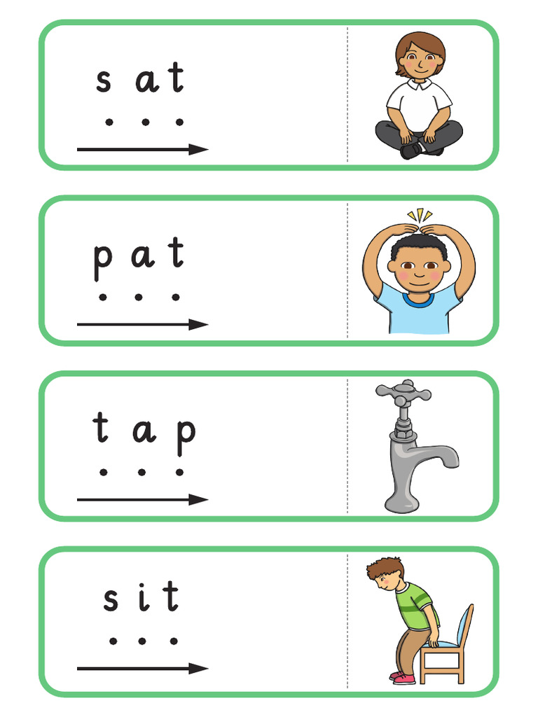 Phase 2 CVC Flash Cards | PDF