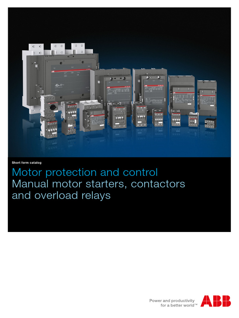 ABB Short Form Motor Protection and Control | PDF | Electric Motor ...