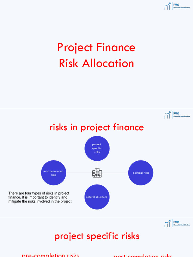 Project Finance Risk Allocation Overview | PDF