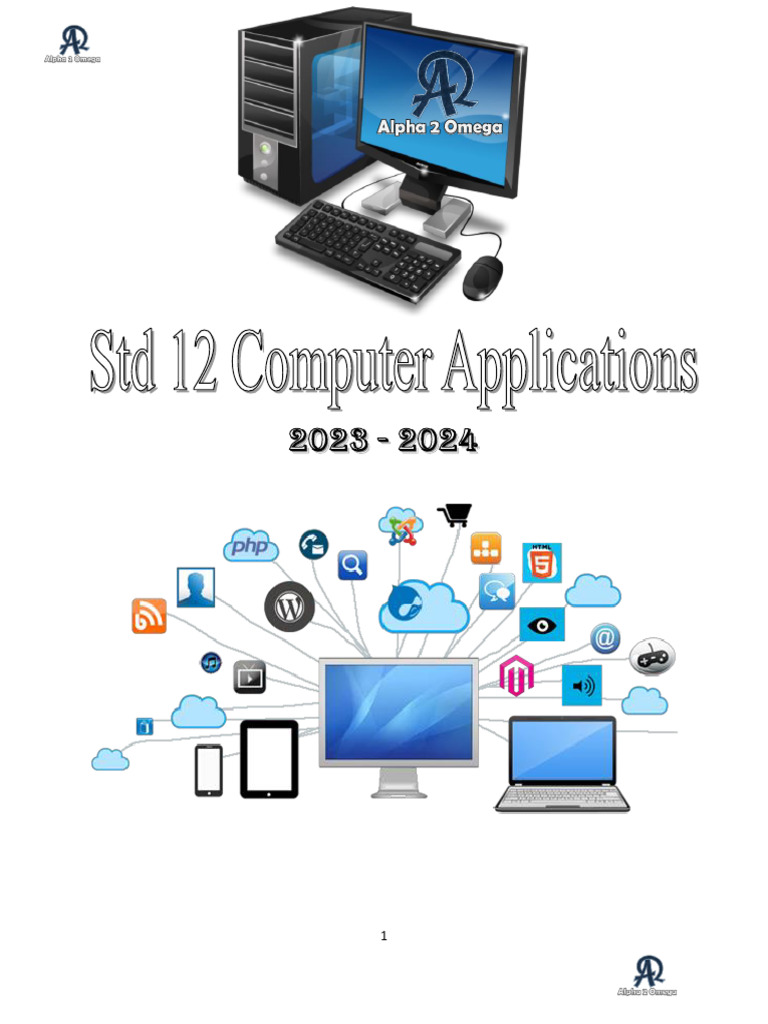 STD 12 Comp App - Chapters 1 To 18 Notes | PDF | Relational Database ...