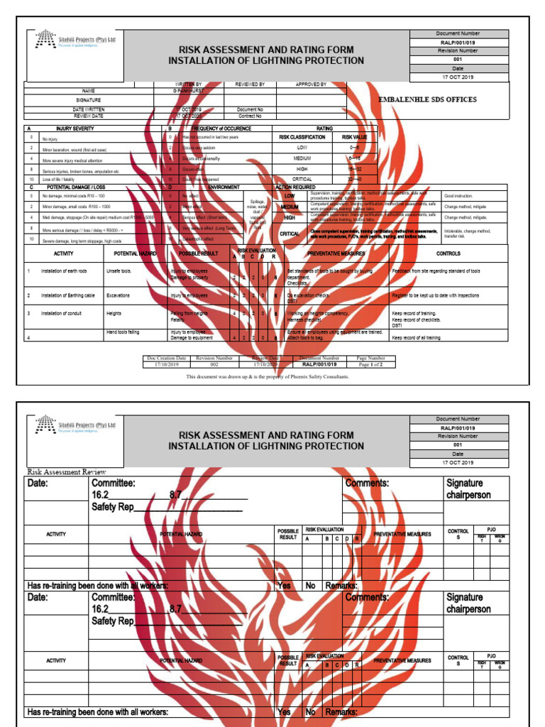 Lightning Protection RA | PDF