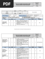 Air Compressor Risk Assessment Overview | PDF | Personal Protective ...