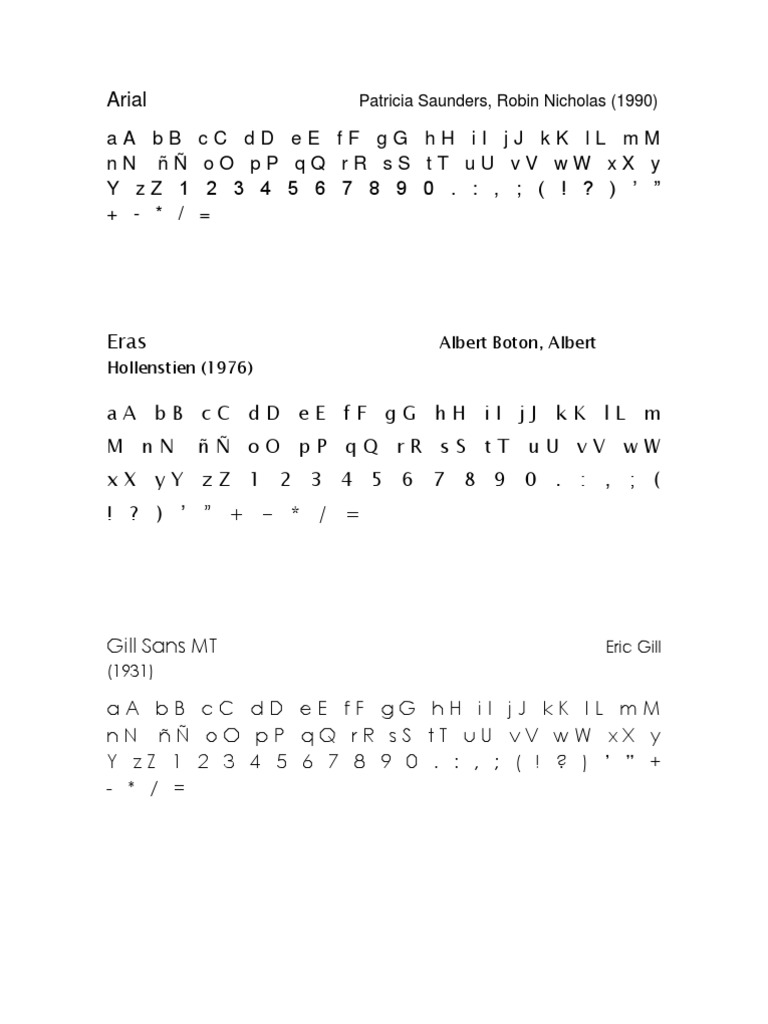 Arial: Patricia Saunders, Robin Nicholas (1990) | PDF | Digital ...