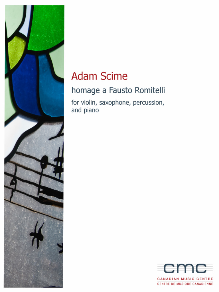 Adam Scime - Homage A Fausto Romitelli | PDF | Musical Techniques ...