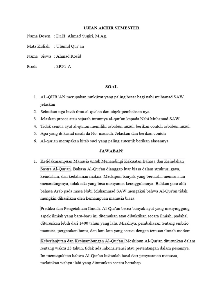 UAS Otel | PDF | Ilmu Sosial