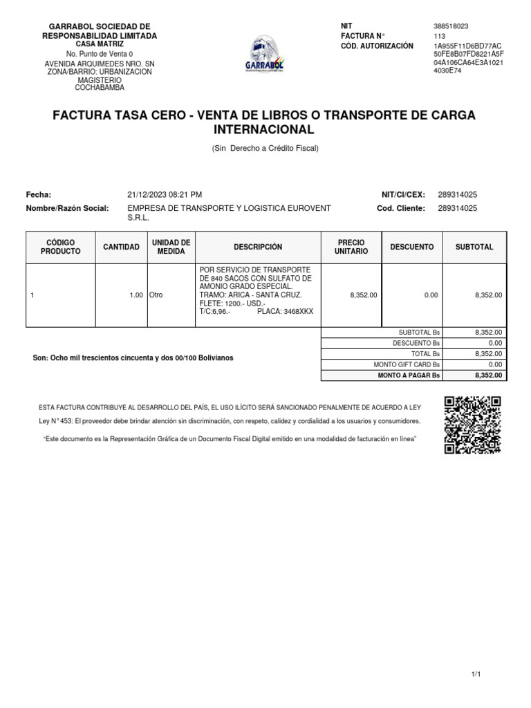 Factura Importacion Eurovent 3468xkx 21 12 2023 Pdf