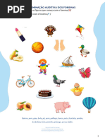 CadernÃ o de Atividades - Fonema CH | PDF