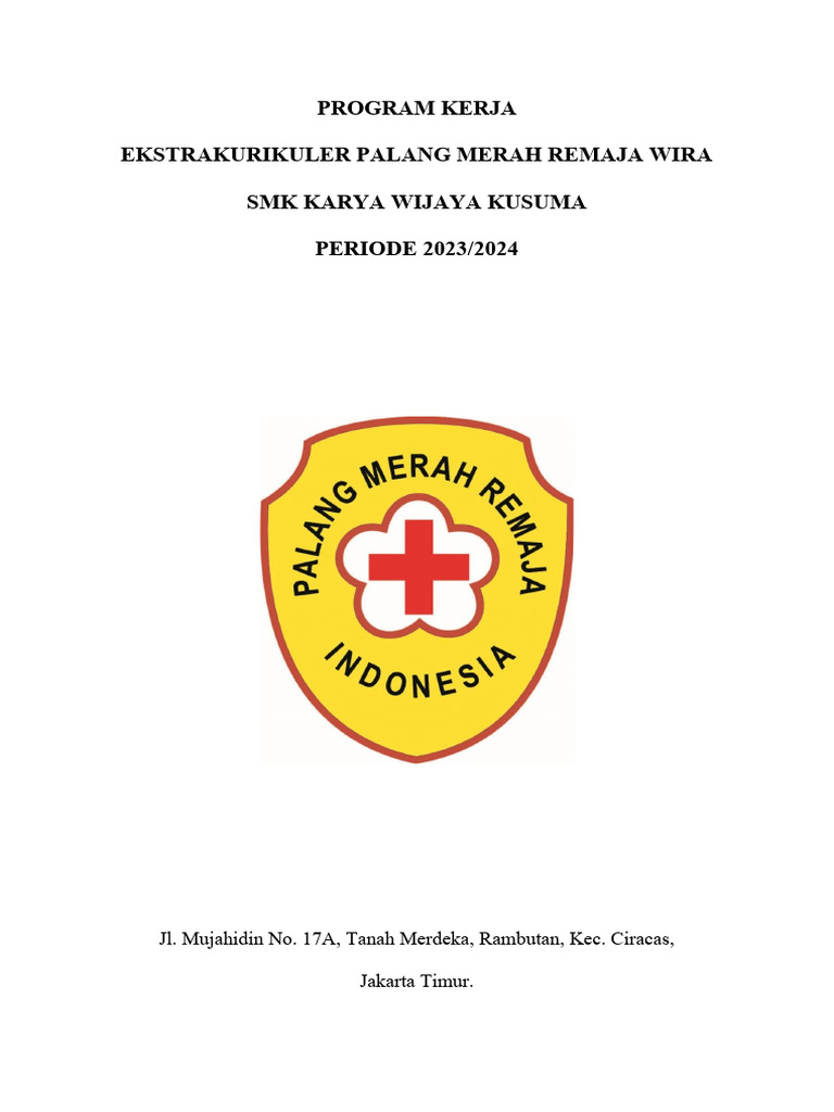 Proker PMR 2023-2024 | PDF
