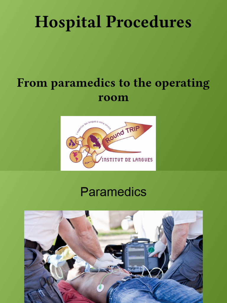 Hospital Procedures | PDF | Wellness