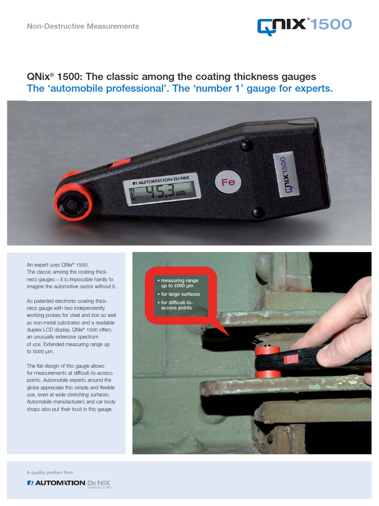 Qnix 1500 | PDF