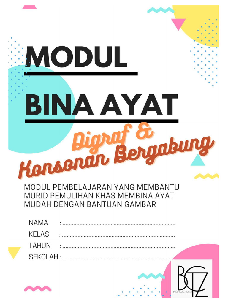 Modul Bina Ayat Digraf Dan Konsonan Bergabung | PDF