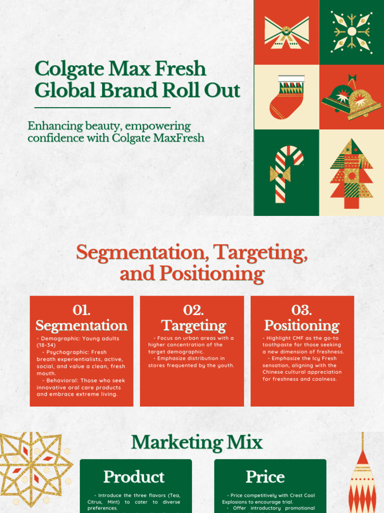 Colgate Max Fresh Global Brand Roll Out | PDF