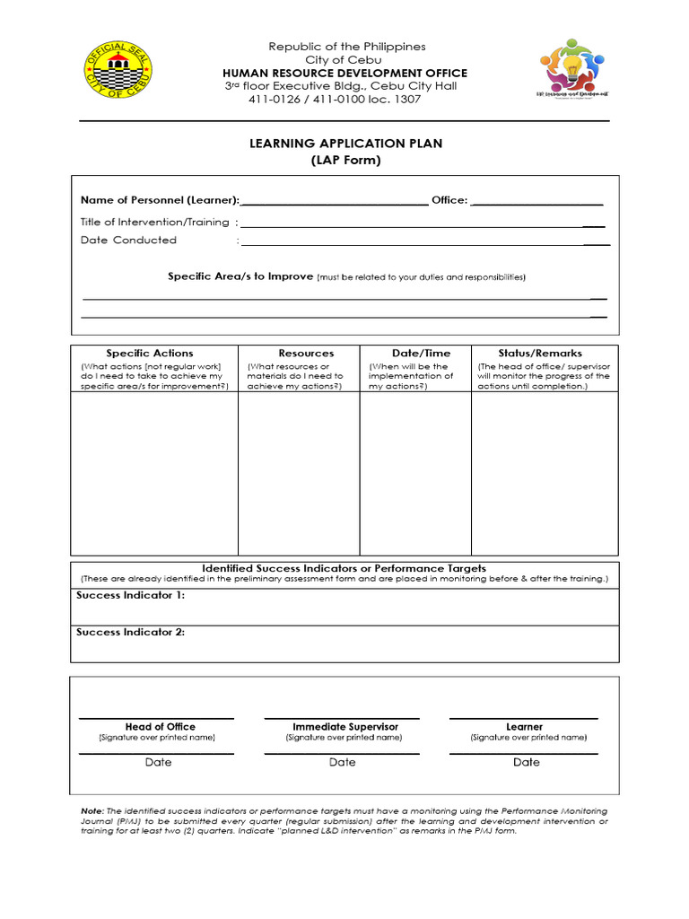 2021 Learning Application Plan | PDF 2021 Learning Application Plan | PDF