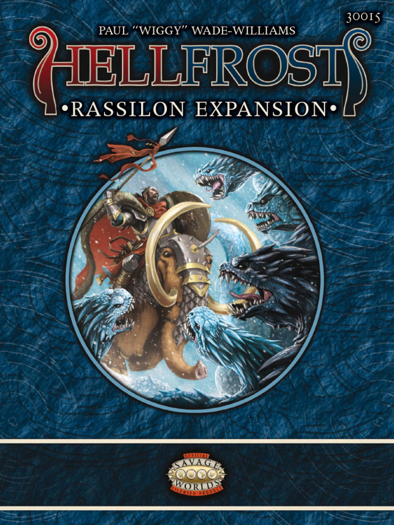 Savage Worlds - Hellfrost - Rassilon Expansion | PDF