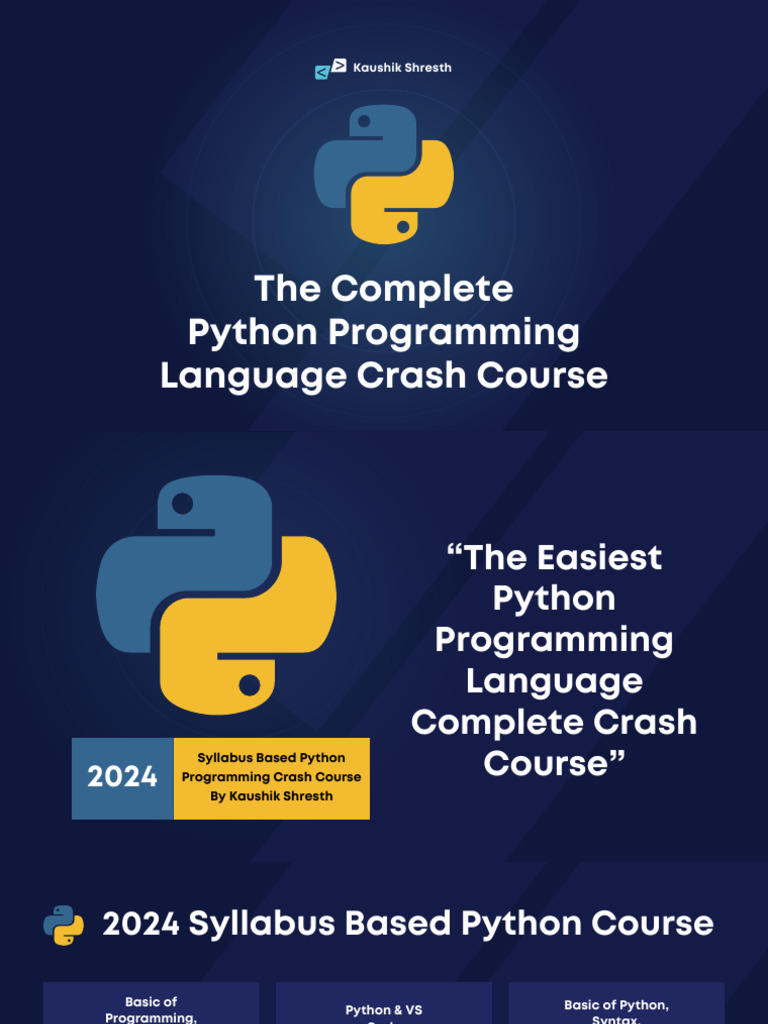 Python Notes | PDF | Control Flow | Method (Computer Programming) Python Notes | PDF | Control Flow | Method (Computer Programming)
