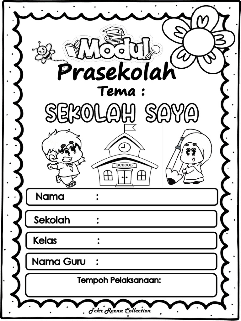 Modul Bertema Mggu 7 (Sekolah Saya) | PDF | Seni & Disiplin Bahasa | Seni