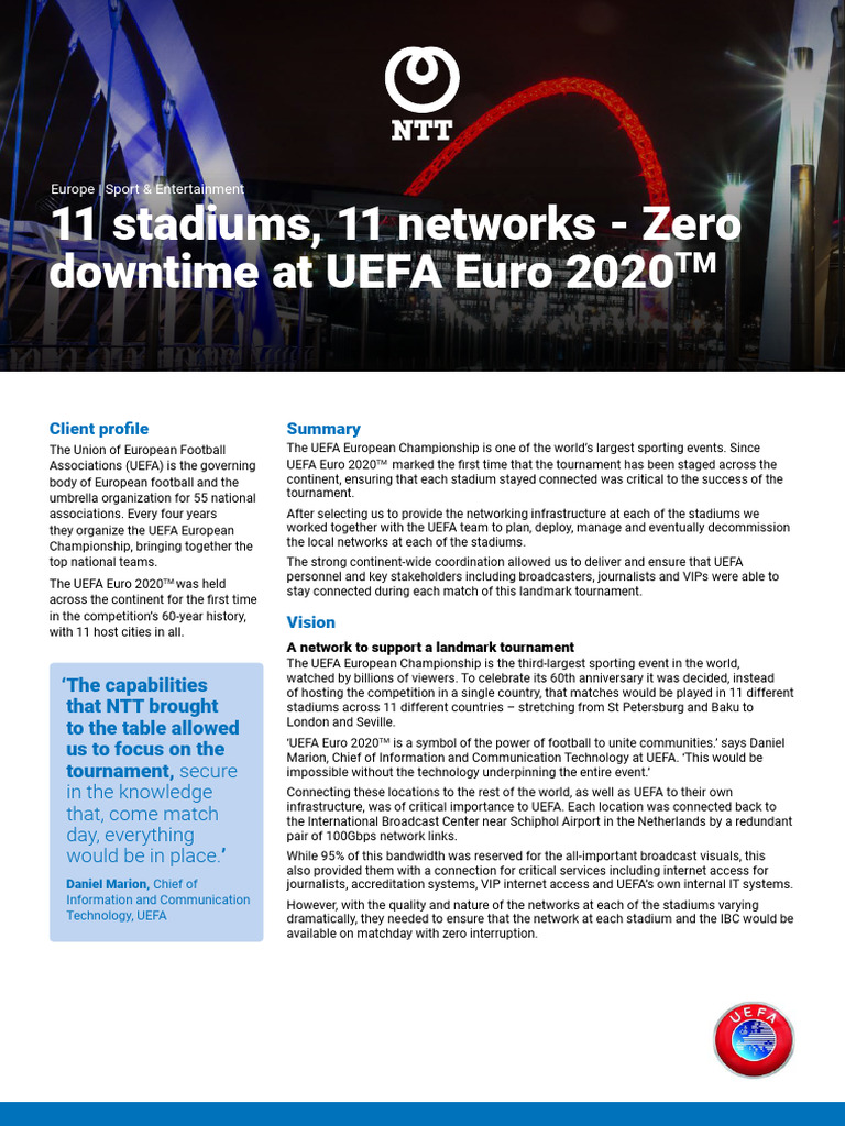 UEFA Euro 2020 Case Study | PDF | Computing